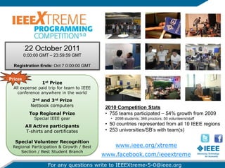 Ieee xtreme 5.0 | PPTX