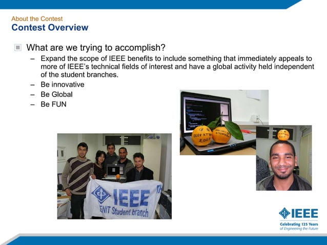 Ieee Xtreme Md Telecon August 2009 | PPT