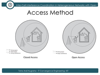 Inter-Cell Interference Coordination in Heterogeneous Networks with ...