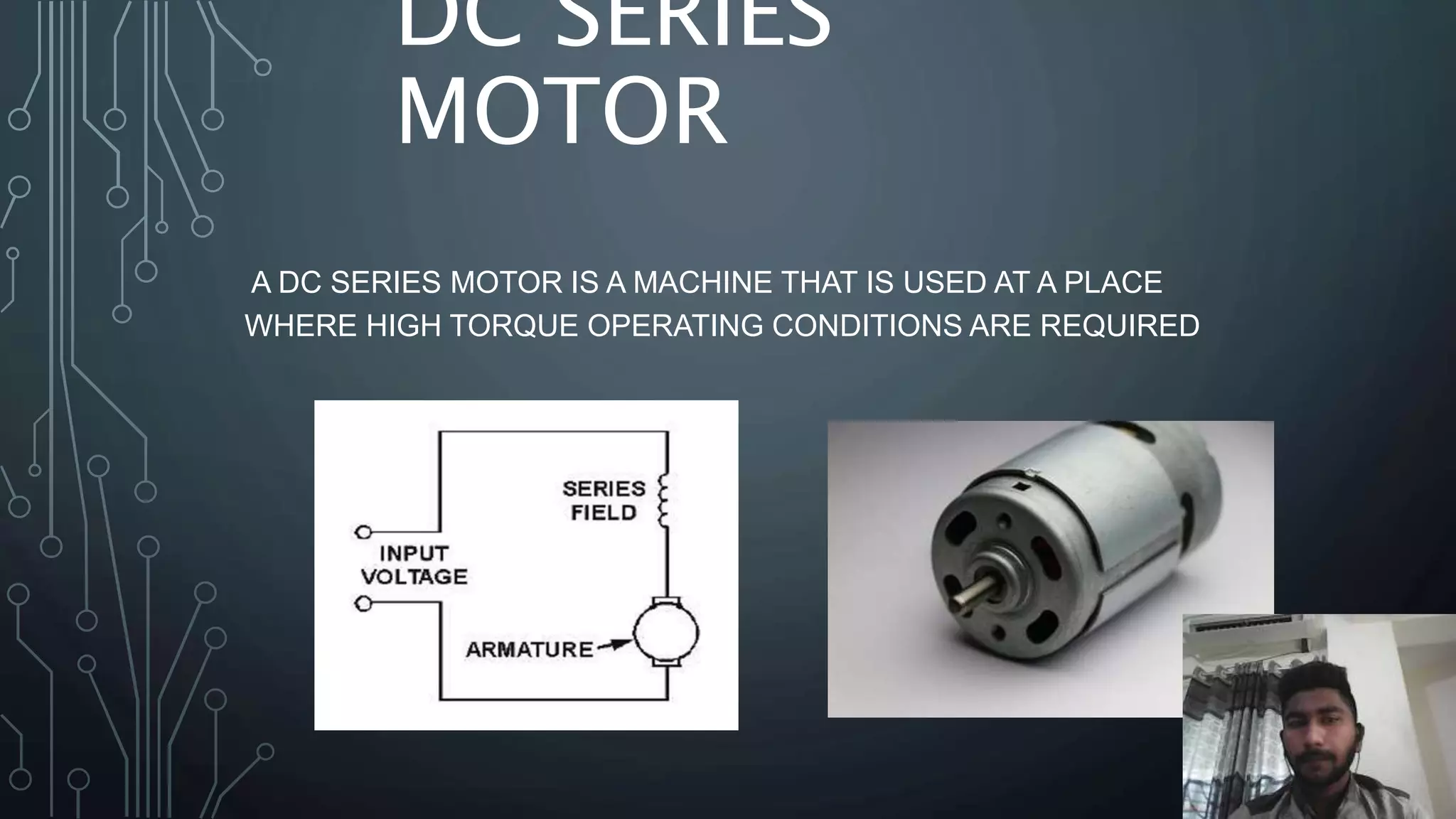 DC series motor | PPTX