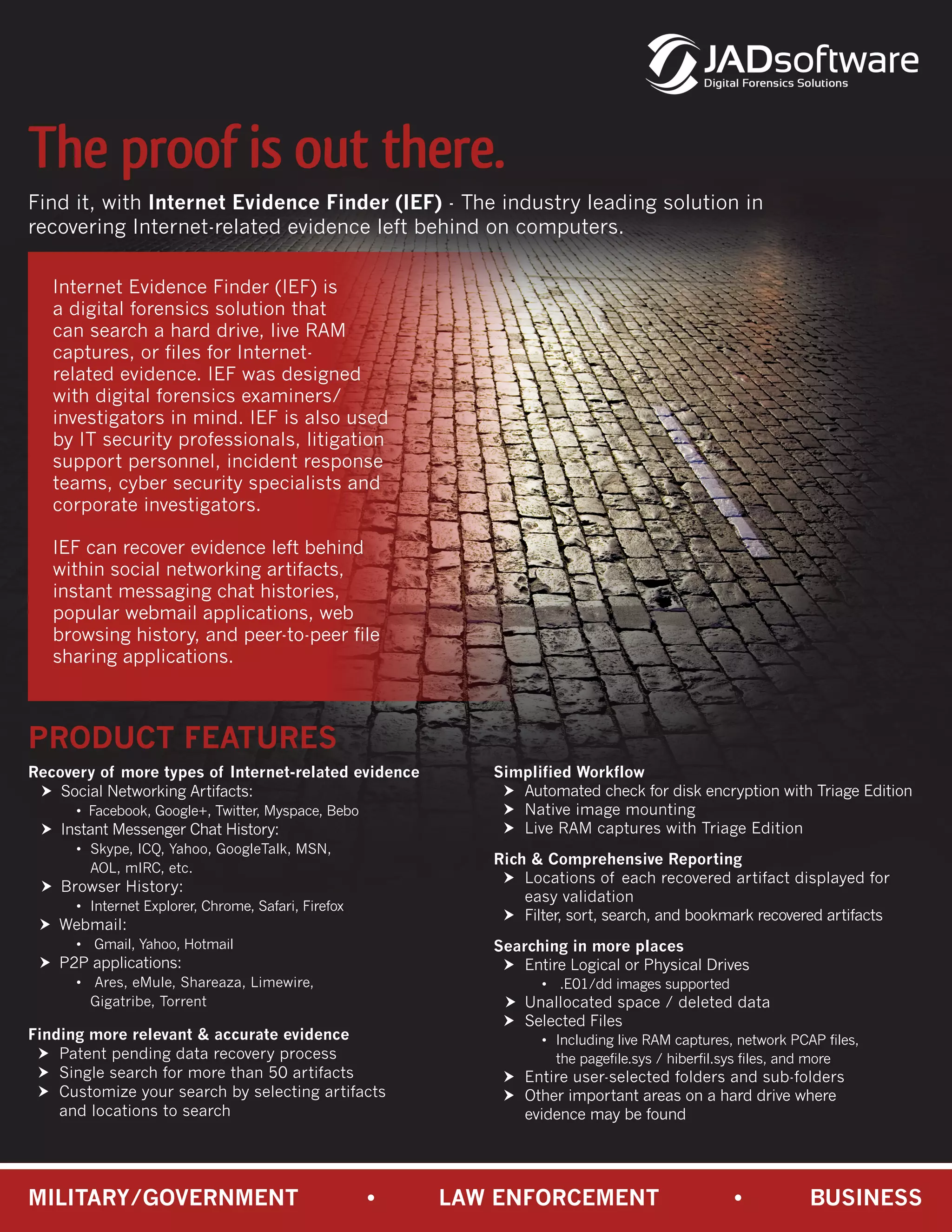 Internet Evidence Finder Overview | PDF