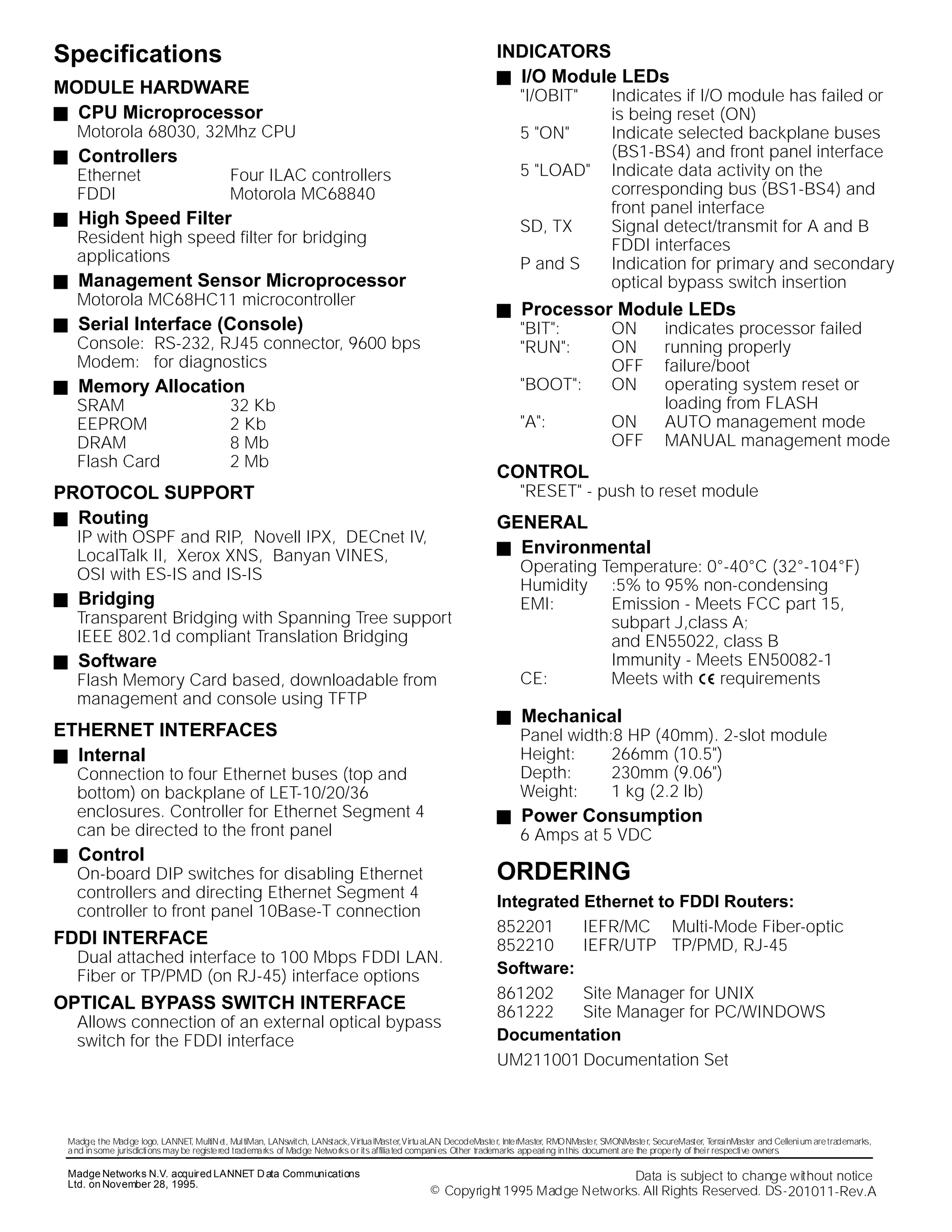 IEFR - Ethernet module for LET-36 chassis | PDF
