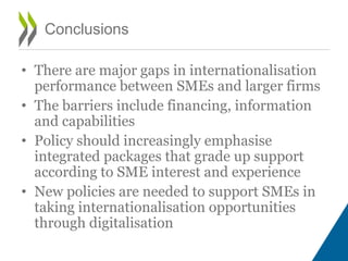Public Policy and SME Internationalisation - OECD | PPTX
