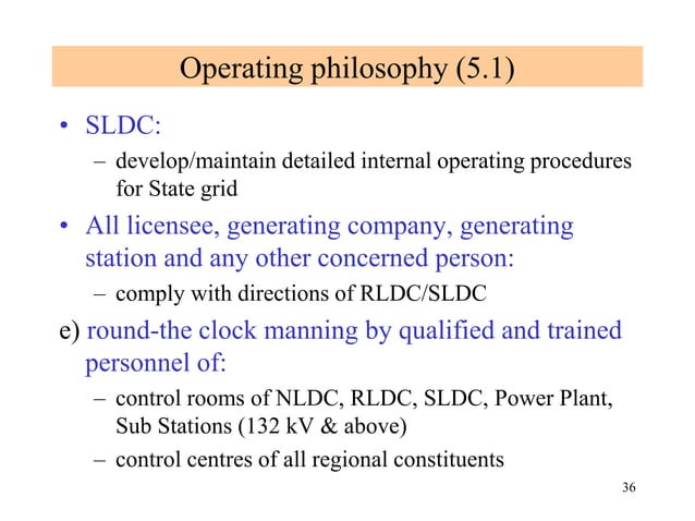 IEGC_PPT_SLDC.ppt | Power and Energy Industry | Industries