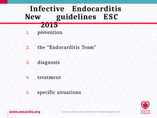 Infective Endocarditis in children Guidelines.pptx
