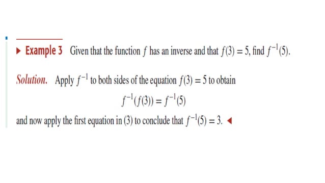 Calculus 0.2 -inverse__functions | PPT
