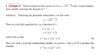 Calculus 0.2 -inverse__functions | PPT