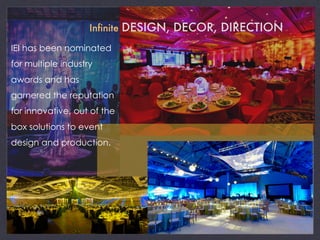 Infinity Events Inc Digital Brochure | PPT