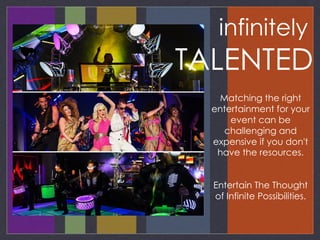 Infinity Events Inc Digital Brochure | PPT