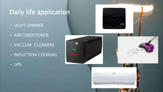 INDUSTRIAL ELECTRONICS,POWER ELECTRONICS,ELEARNING | PPTX