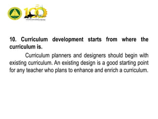Curriculum Development Designing the Curriculum | PPTX