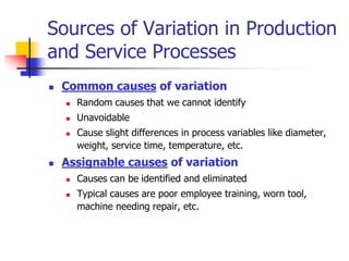 Statistical Process Control | PPT