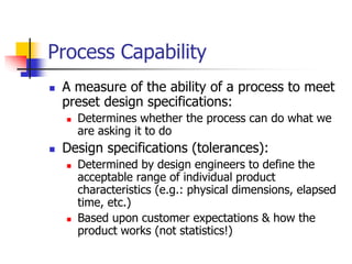 Statistical Process Control | PPT