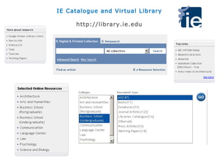 Ie library | PPT