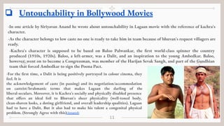 Concept of untouchability with reference of One Eyed by Meena kandasamy ...