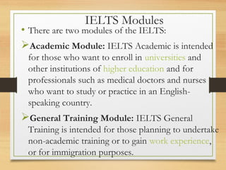 Ielts -International English Language Testing System | PPT