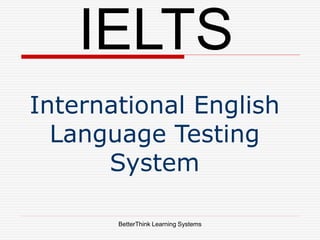 ielts presentation all about the test.ppt
