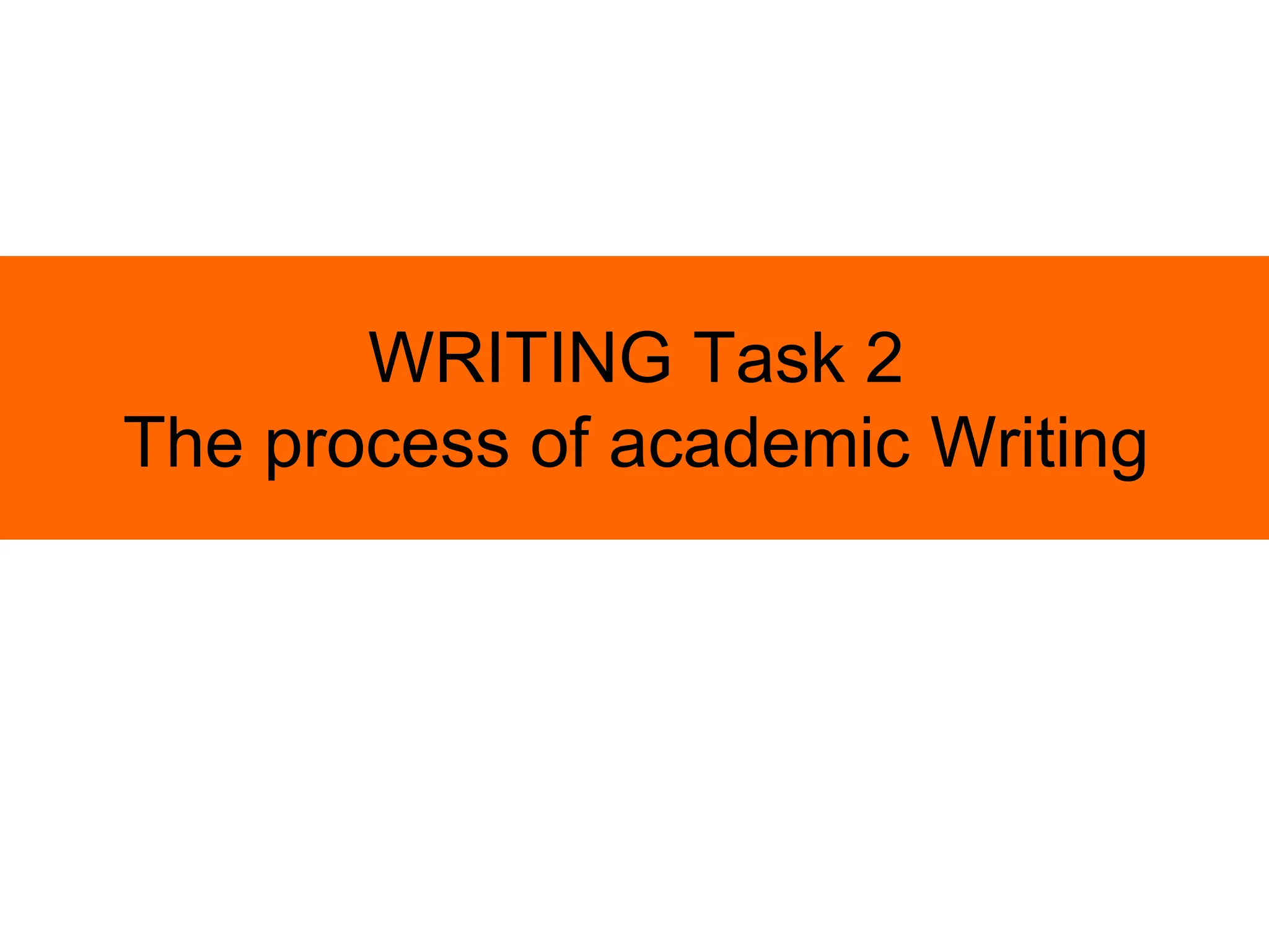 IELTS Writing task 2 structuring , organizing and brainstorming | PPT