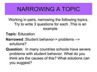 IELTS Writing task 2 structuring , organizing and brainstorming | PPT