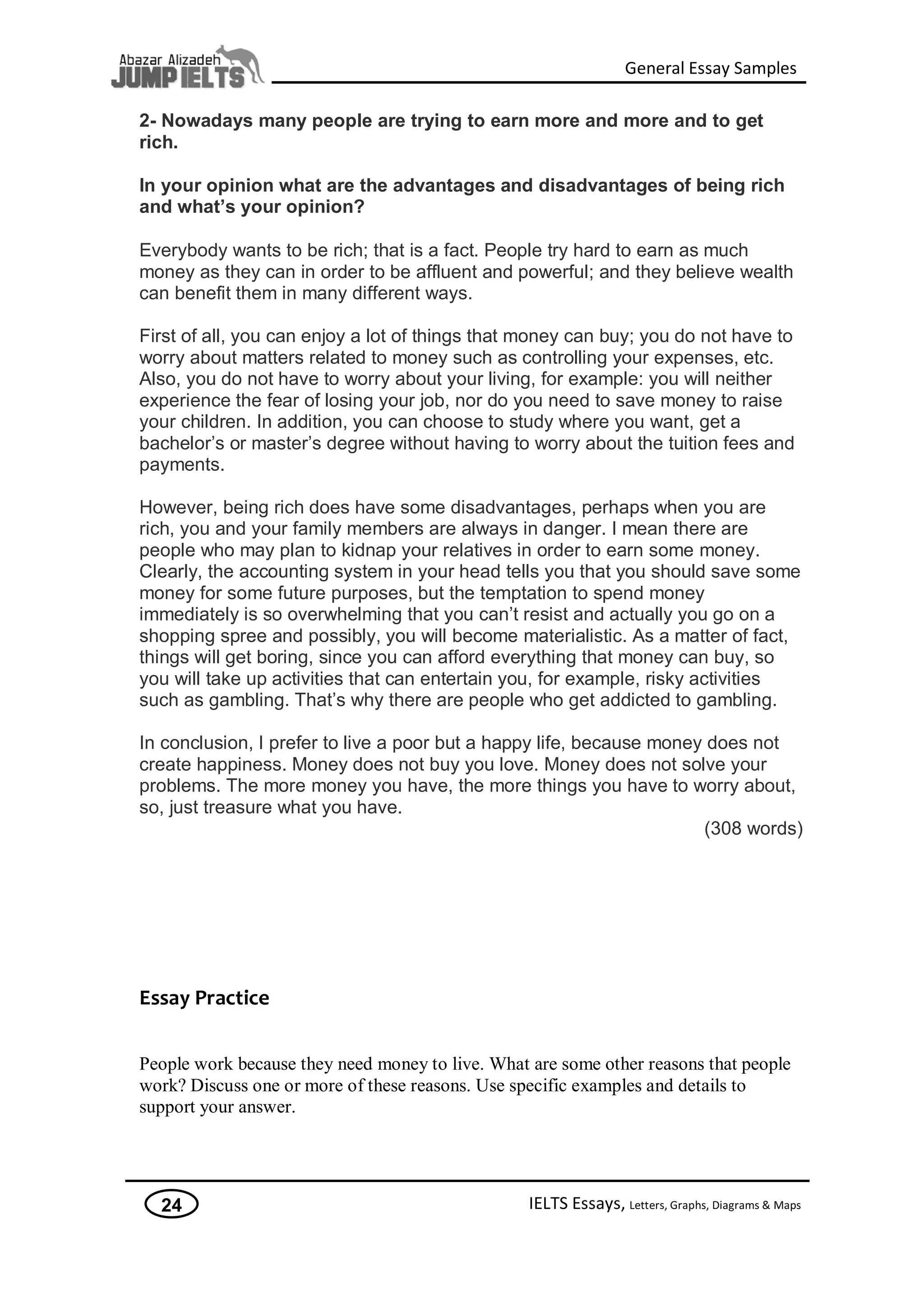 Ielts essays | PDF