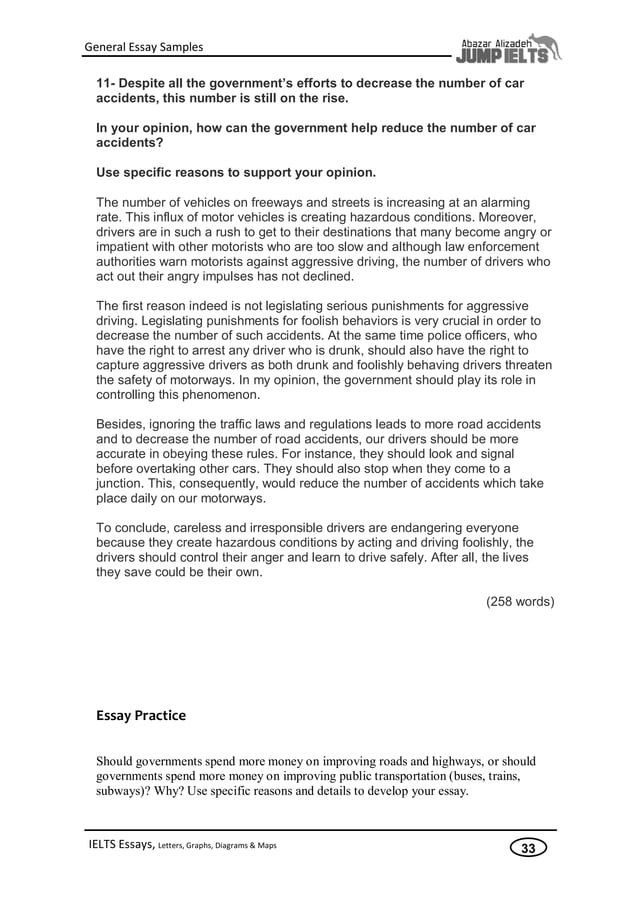 Ielts essays | PDF