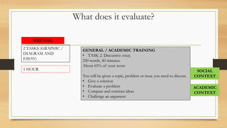 IELTS - intro course for testing language | PPT