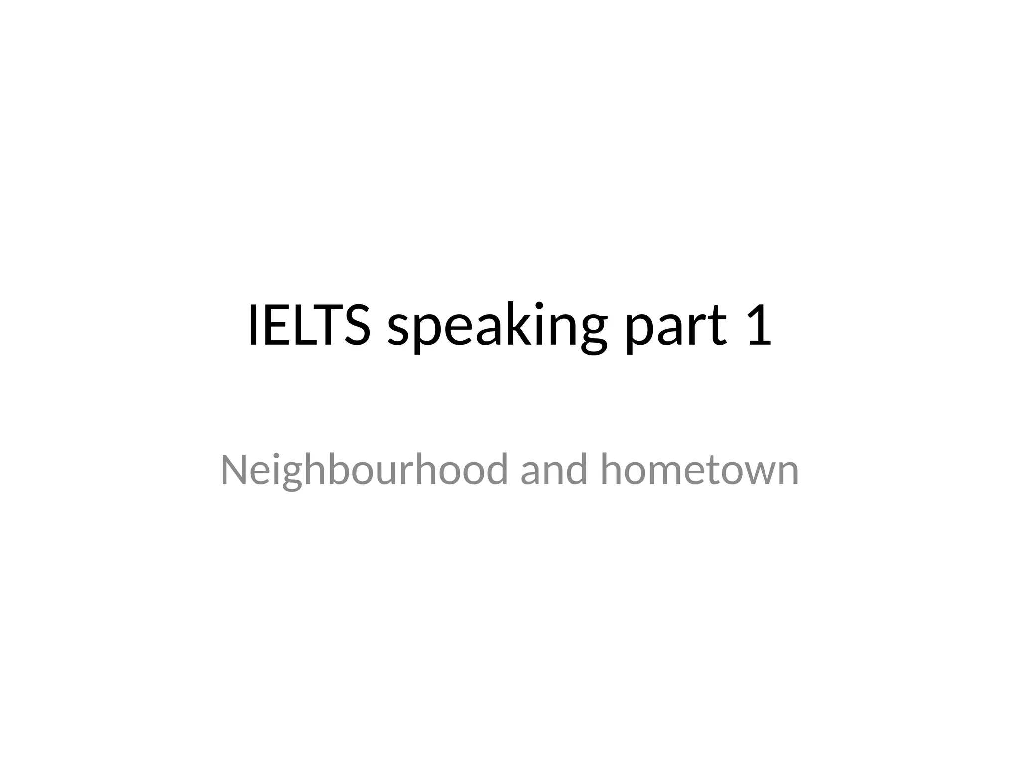 ielts-neighbourhood-and-hometown-fun-activities-games-picture ...