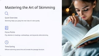 IELTS Reading Practice: Effective Techniques for Skimming, Scanning ...