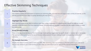 IELTS Reading Practice: Effective Techniques for Skimming, Scanning ...