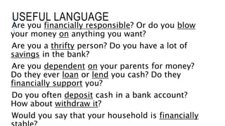 IELTS-Speaking-Money (Vocabularies).pptx