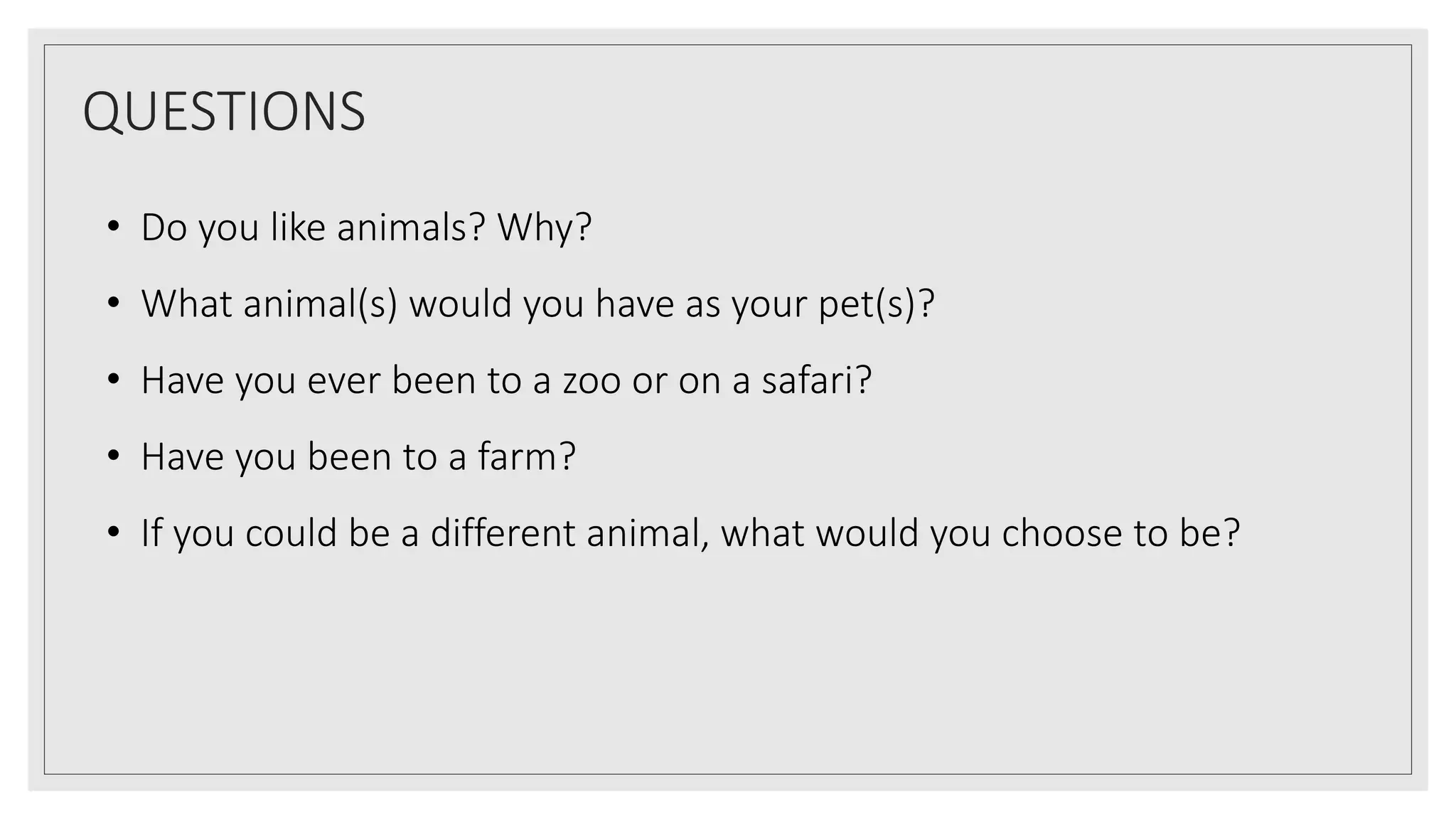 IELTS-SPEAKING-TOPIC-ANIMALS (1)finalrell | PPT