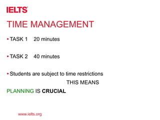 Ielts writing skills presentation | PDF
