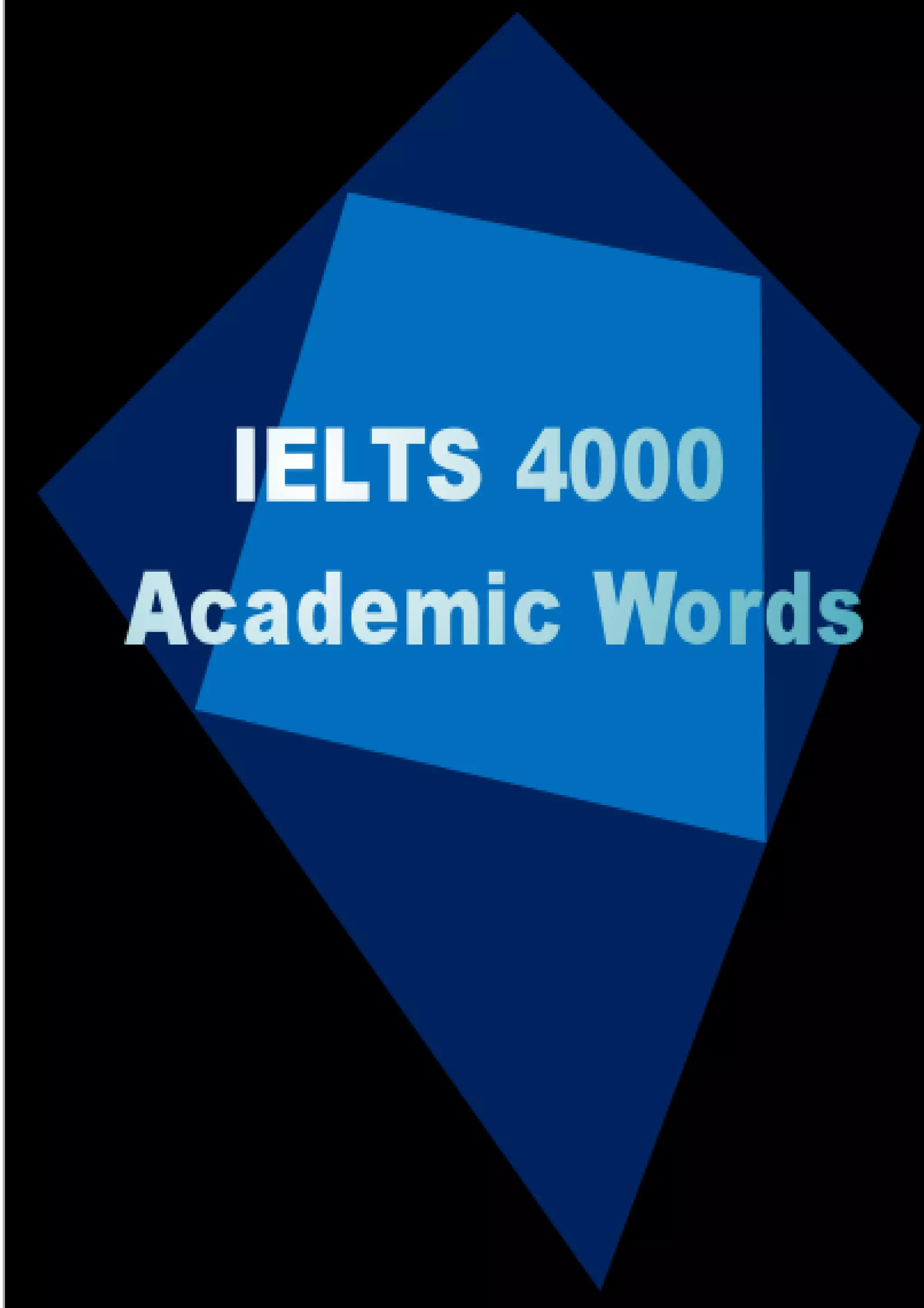Ielts 4000 Academic Word List PDF