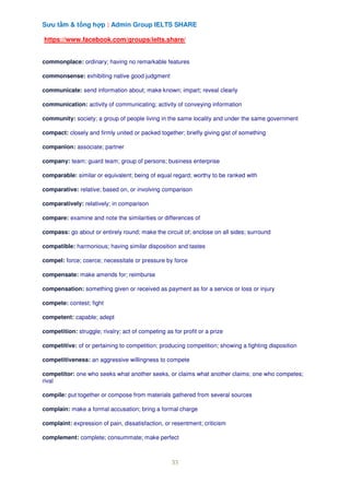 Ielts 4000 academic word list | PDF
