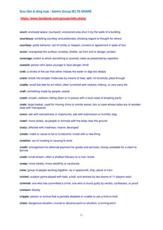 Ielts 4000 academic word list | PDF