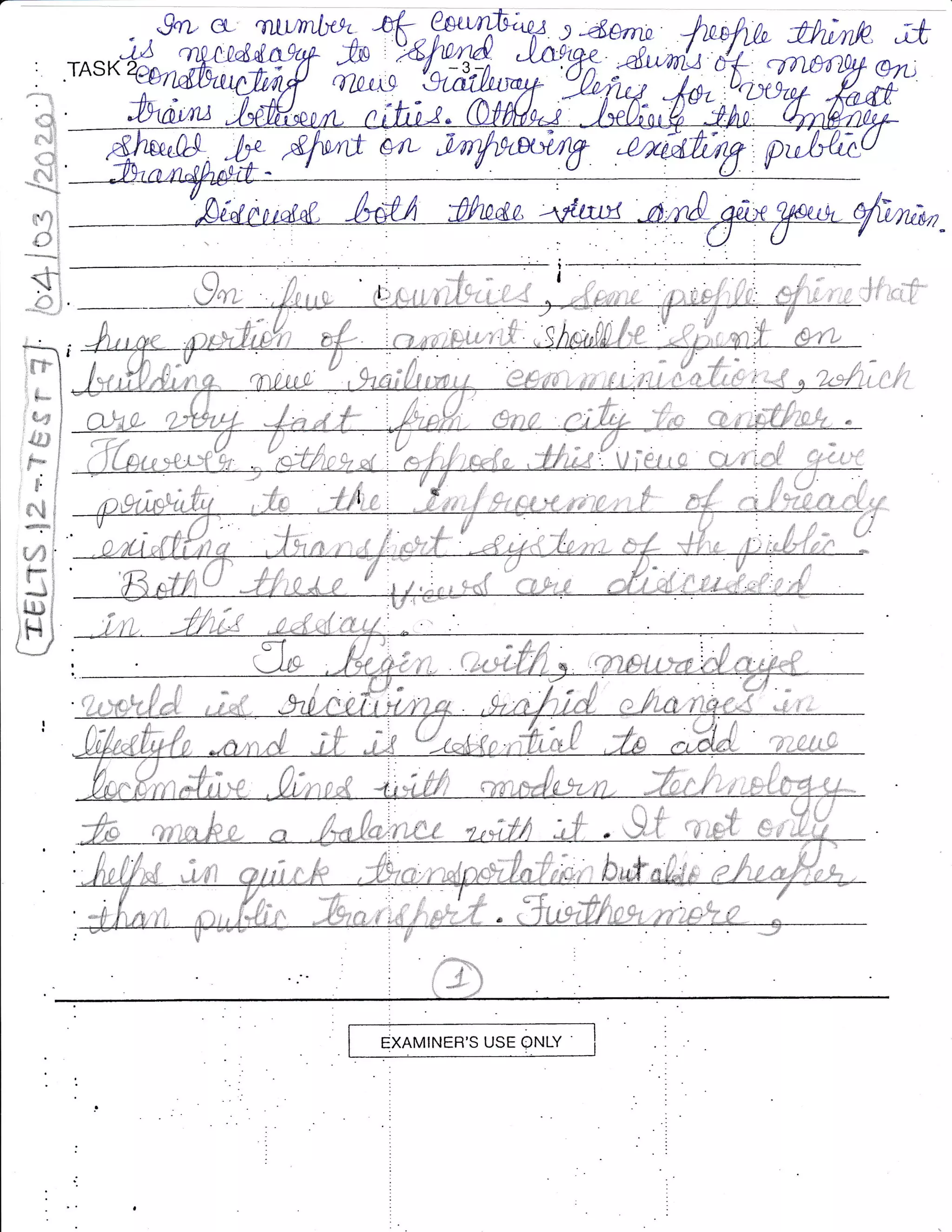 Ielts 7.5 band essay sample : how to score 7+ in IELTS Writing | PDF