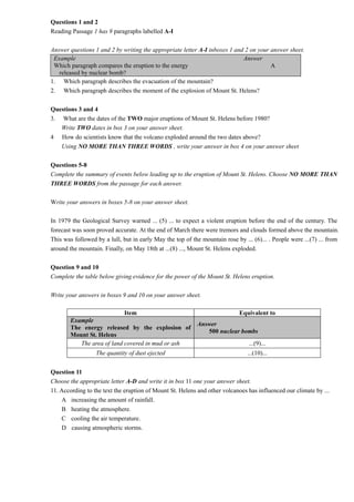 Ielts academic reading | PDF