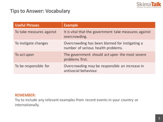 IELTS Academic Writing Lesson 10 | PPT
