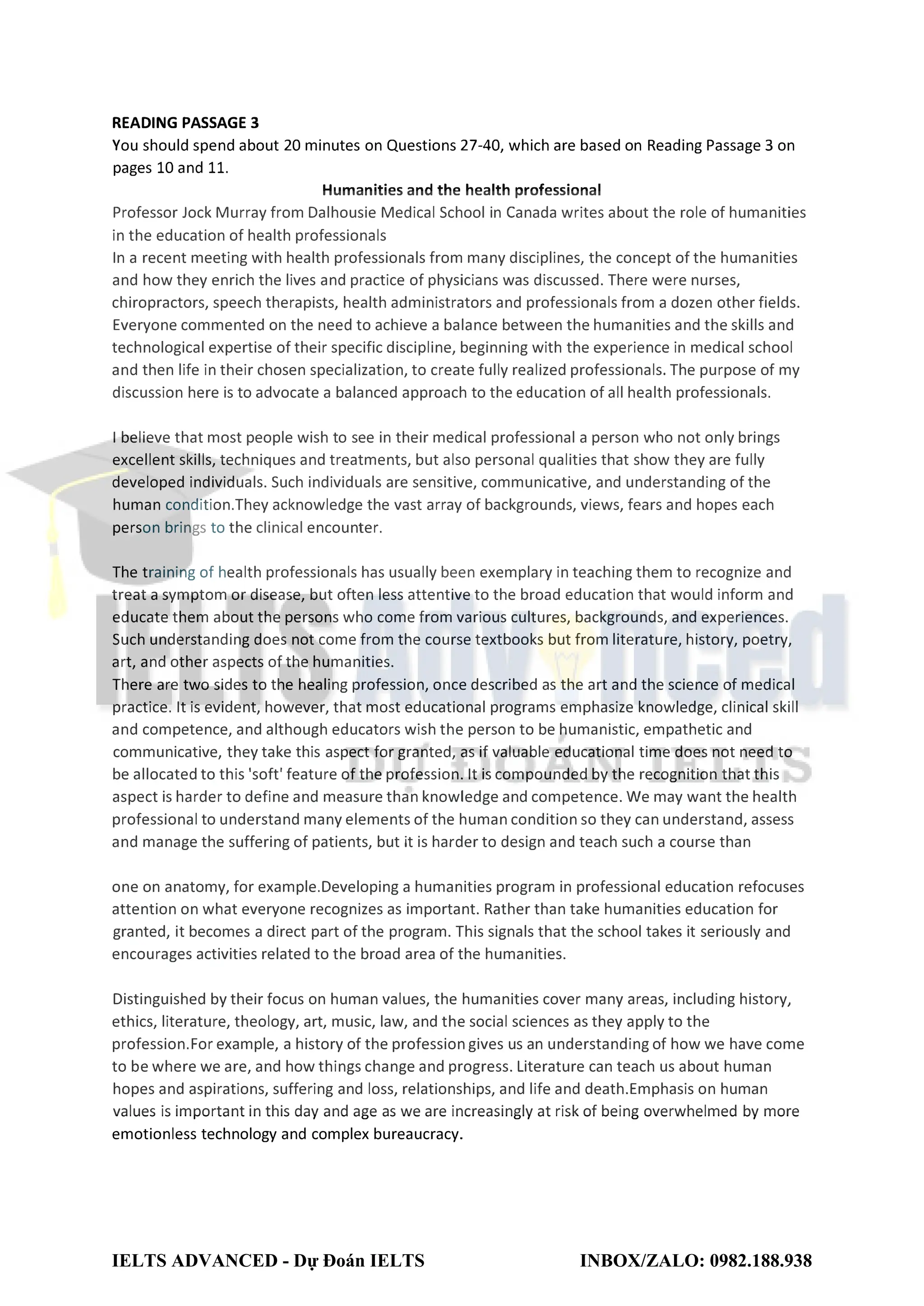 [IELTS Advanced] Prediction Passage 3.pdf