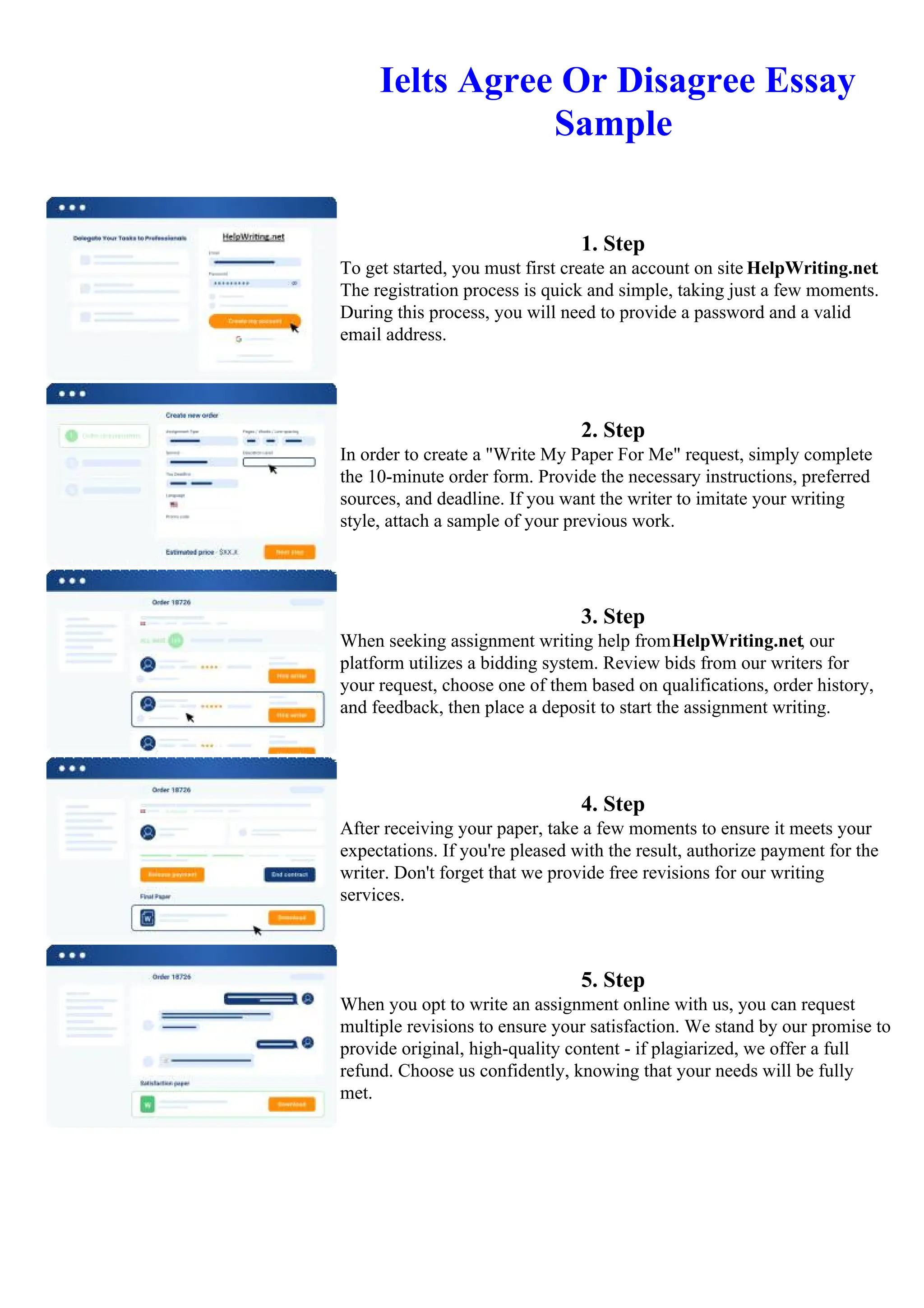 Ielts Agree Or Disagree Essay Sample | PDF