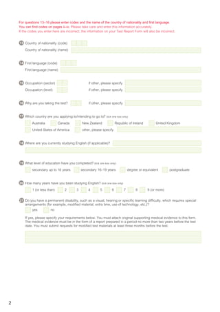 Registration For Ielts