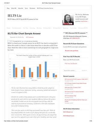 Ielts bar chart sample answer | PDF