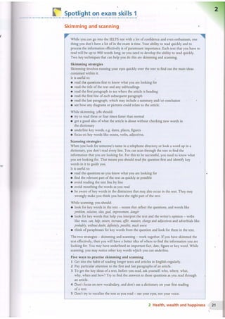 #Ieltsdori ielts advantage reading skills | PDF