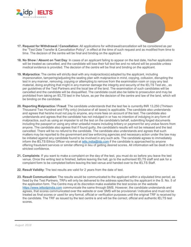 IELTS exam form and answer sheet samples.pdf