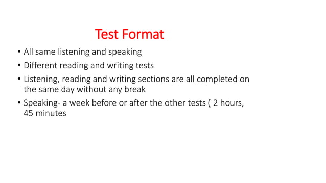 IELTS Exam format For academic and Gerneal.pptx