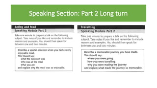 IELTS Exam outline structure for test preparation | PPTX