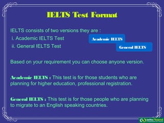 Ielts exam preparation guidelines | PPT | Standardized Testing ...