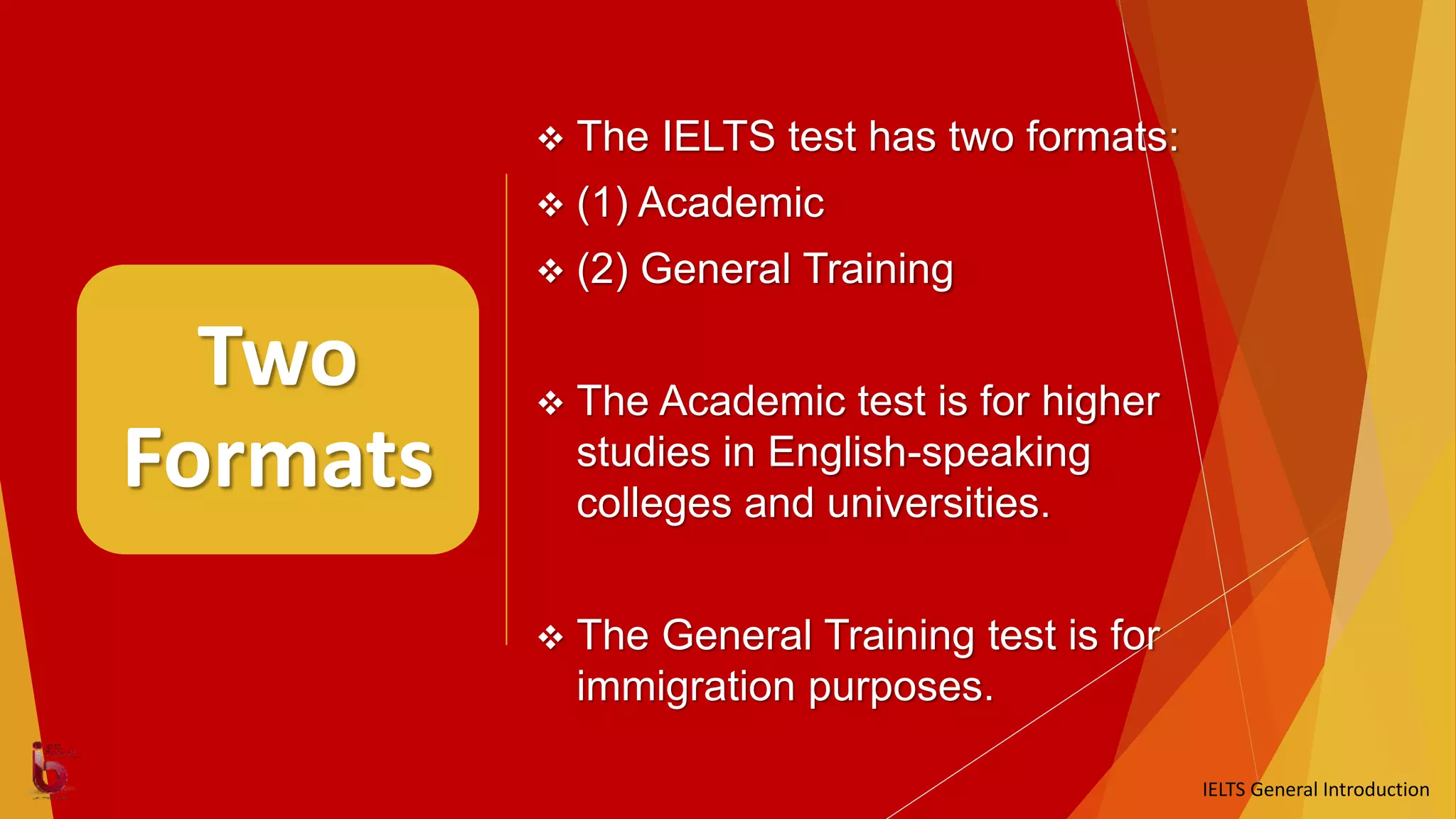 IELTS General Introduction | PPTX