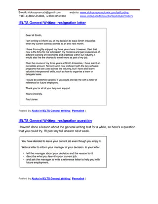 Ielts general writing upload | PDF