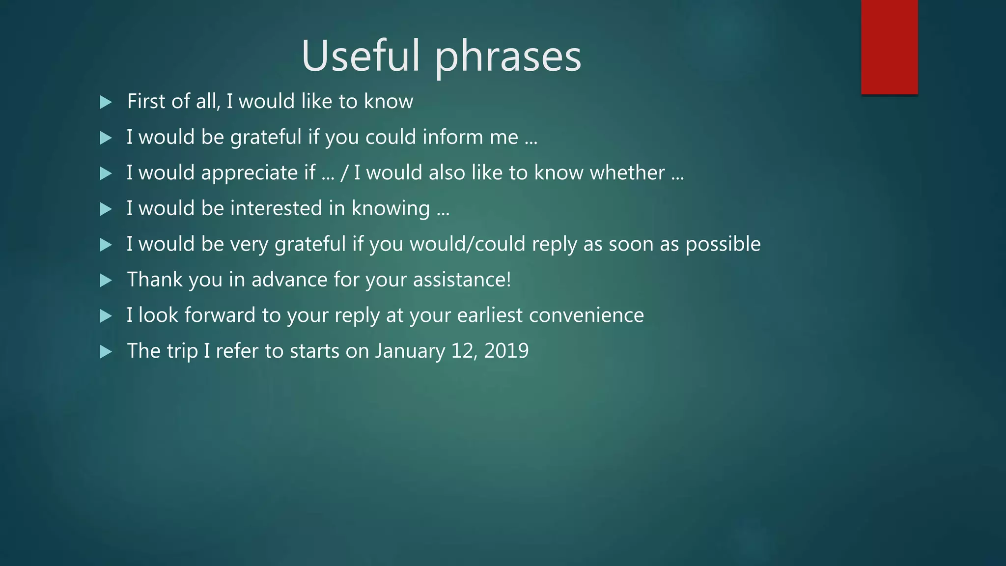 Ielts gt task 1 request | PPT Ielts gt task 1 request | PPT